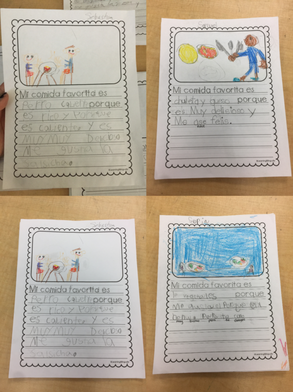 Developing Writing Skills in Spanish for Young Dual Language Learners